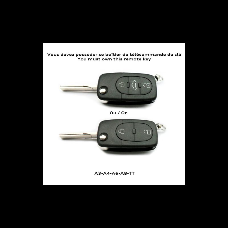 Audi TT MK1 Car key Shell