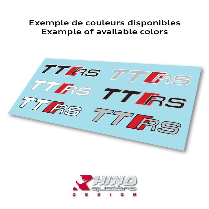 Sticker Étriers Audi TT RS MK2 Wide